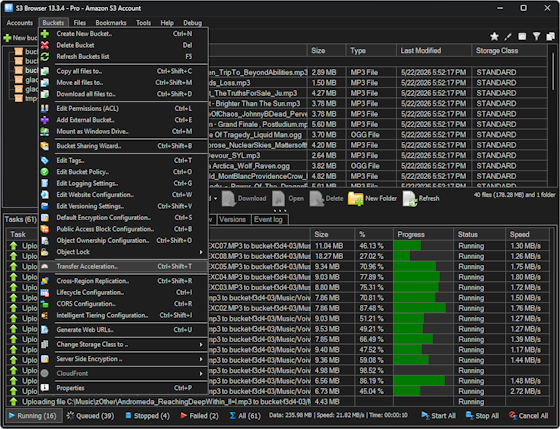 S3 Browser - Amazon S3 Client for Windows. User Interface for Amazon S3 ...